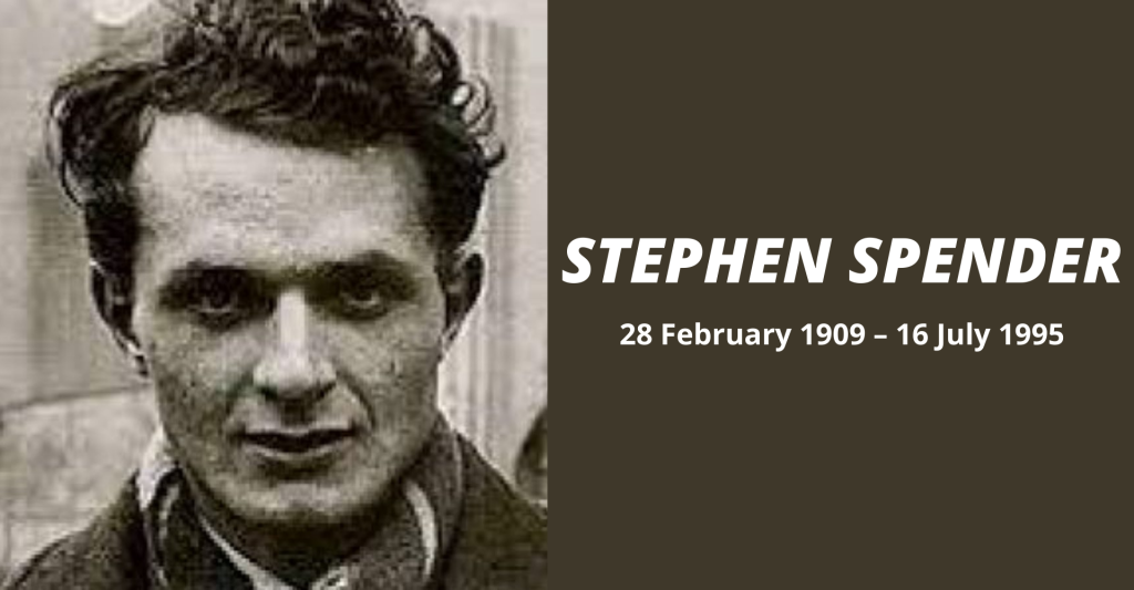Short Notes On Stephen Spender - Easy English Notes