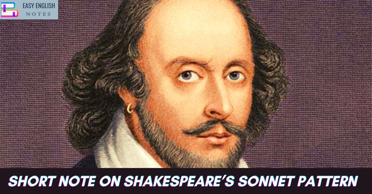 Short Note On Shakespeare’s Sonnet Pattern - Easy English Notes