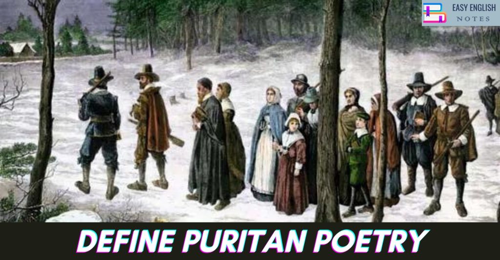 Define Puritan Poetry - Easy English Notes