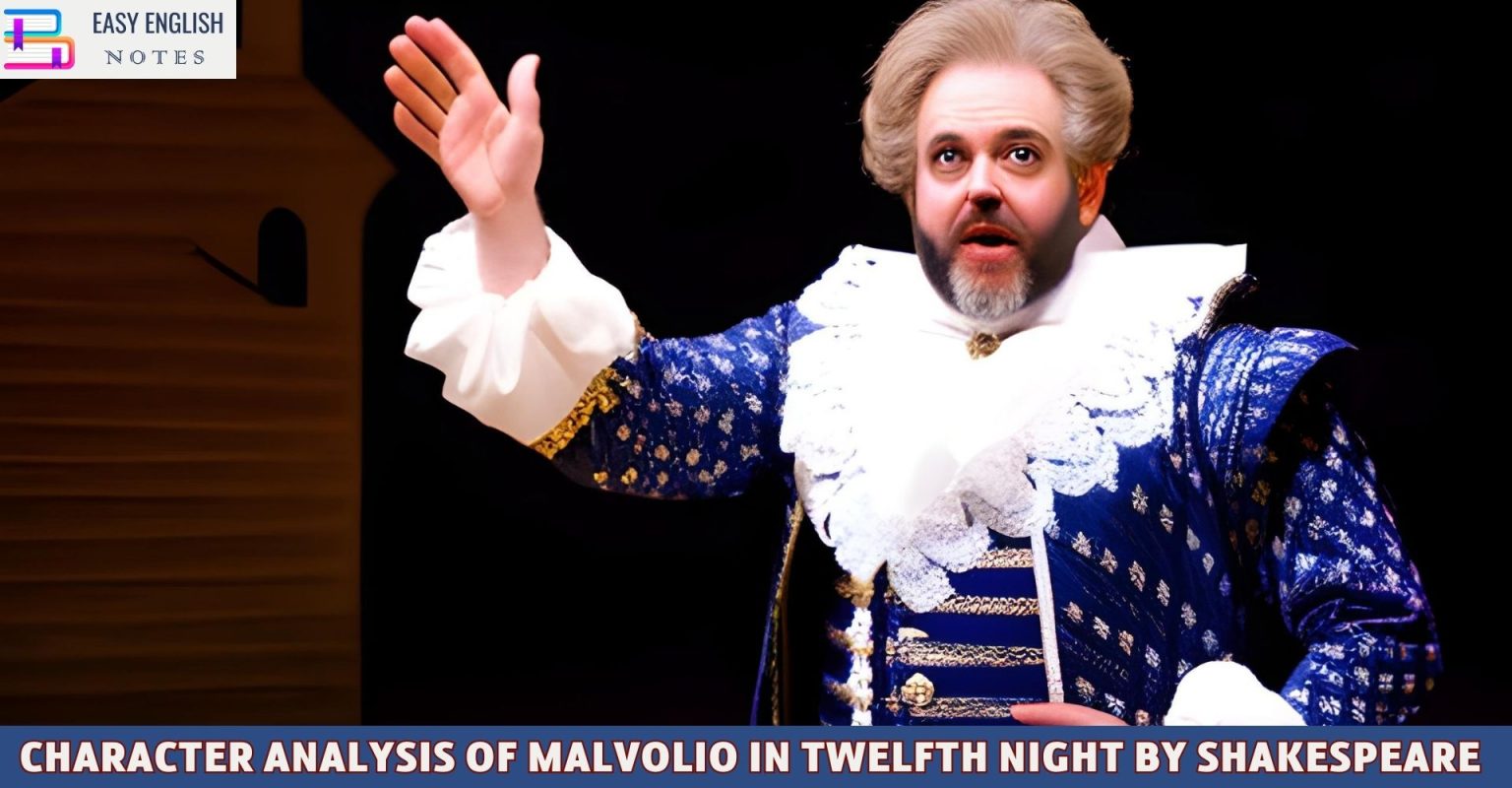 Character Analysis of Malvolio In Twelfth Night - Easy English Notes