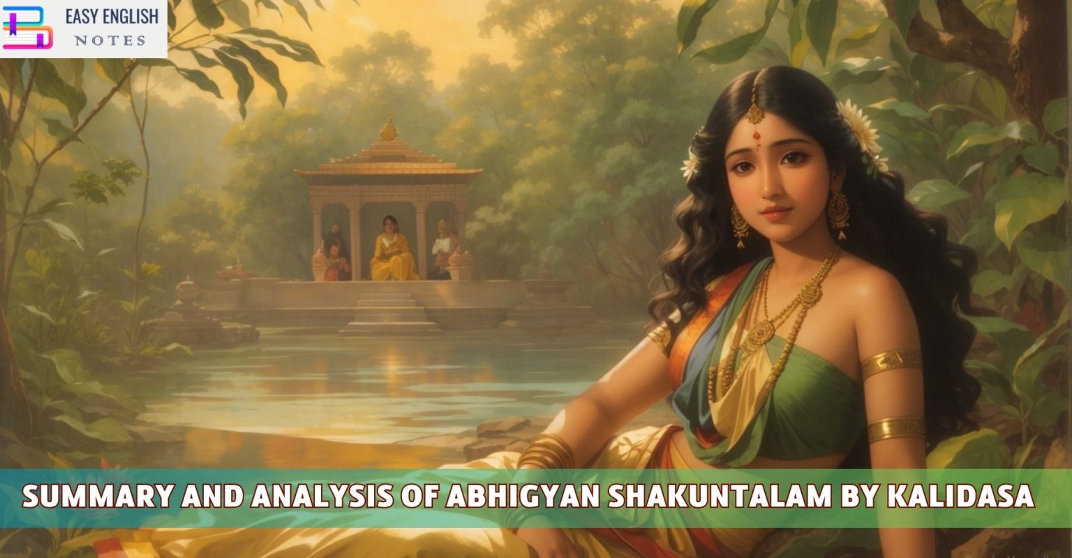 Summary and Analysis Of Abhigyan Shakuntalam By Kalidasa - Easy English ...