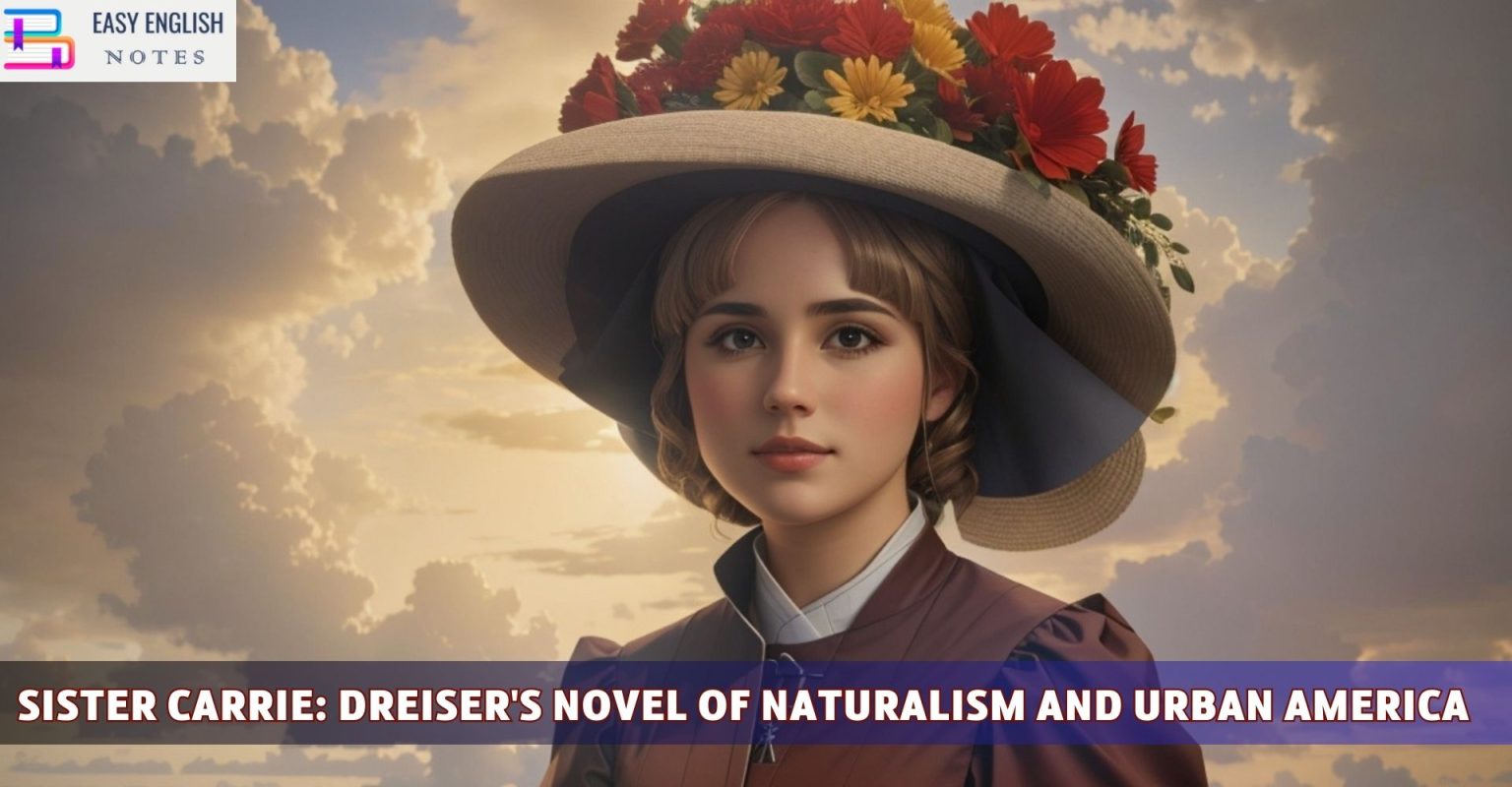 Dreisers Sister Carrie Novel Of Naturalism And Urban America Easy English Notes