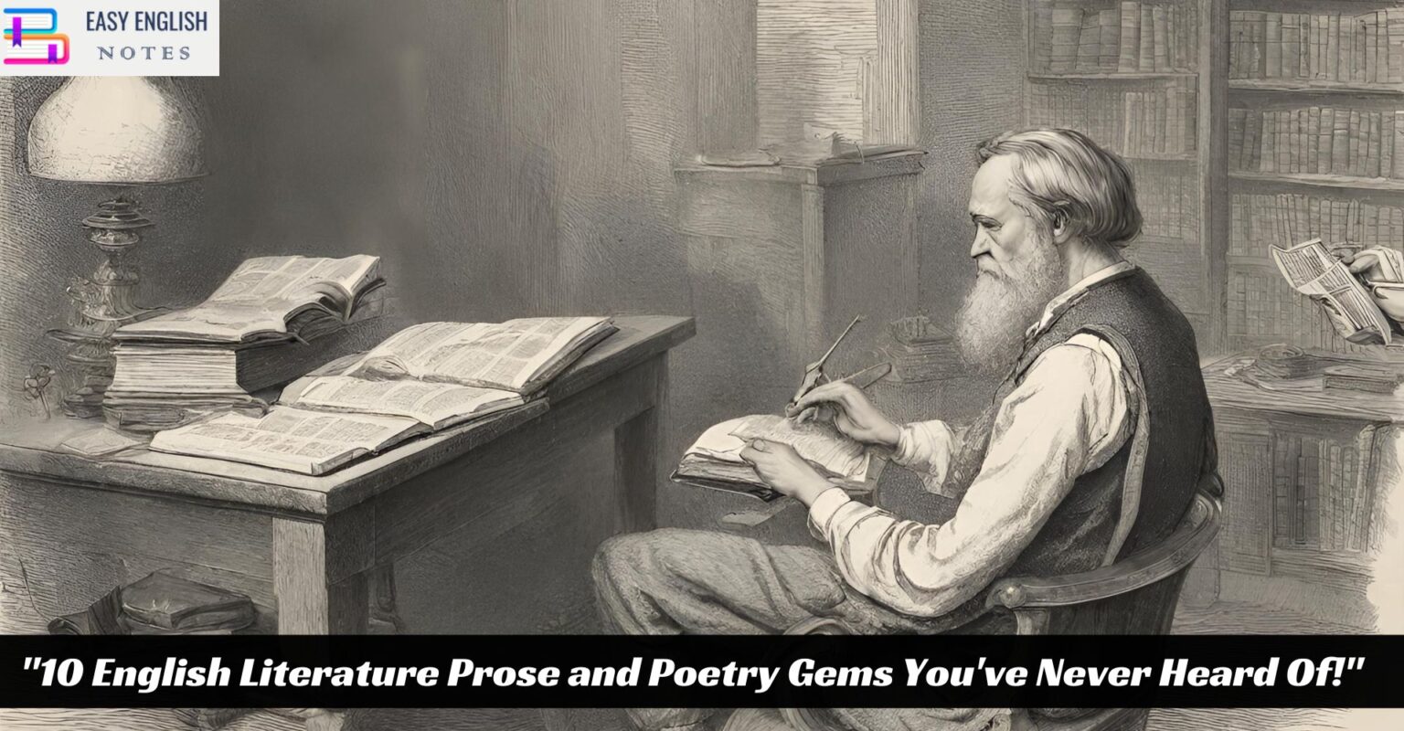 "10 English Literature Prose and Poetry Gems You've Never Heard Of ...